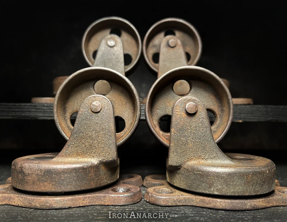 Vintage Industrial Caster Wheels