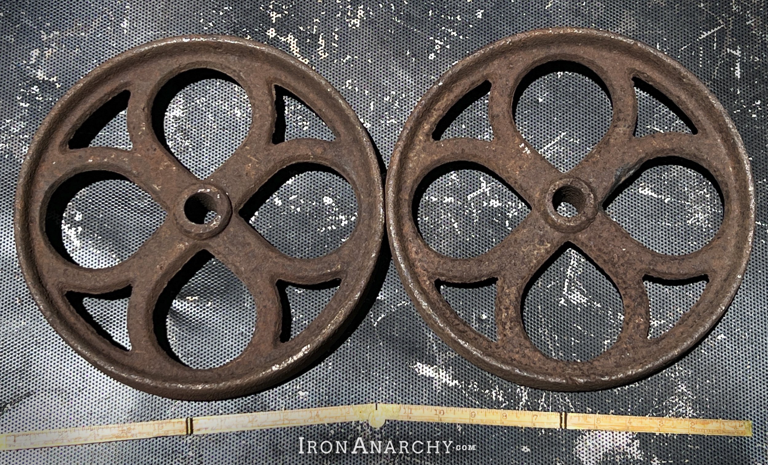 Shop antique and vintage industrial casters and wheels for furniture. — Iron Anarchy