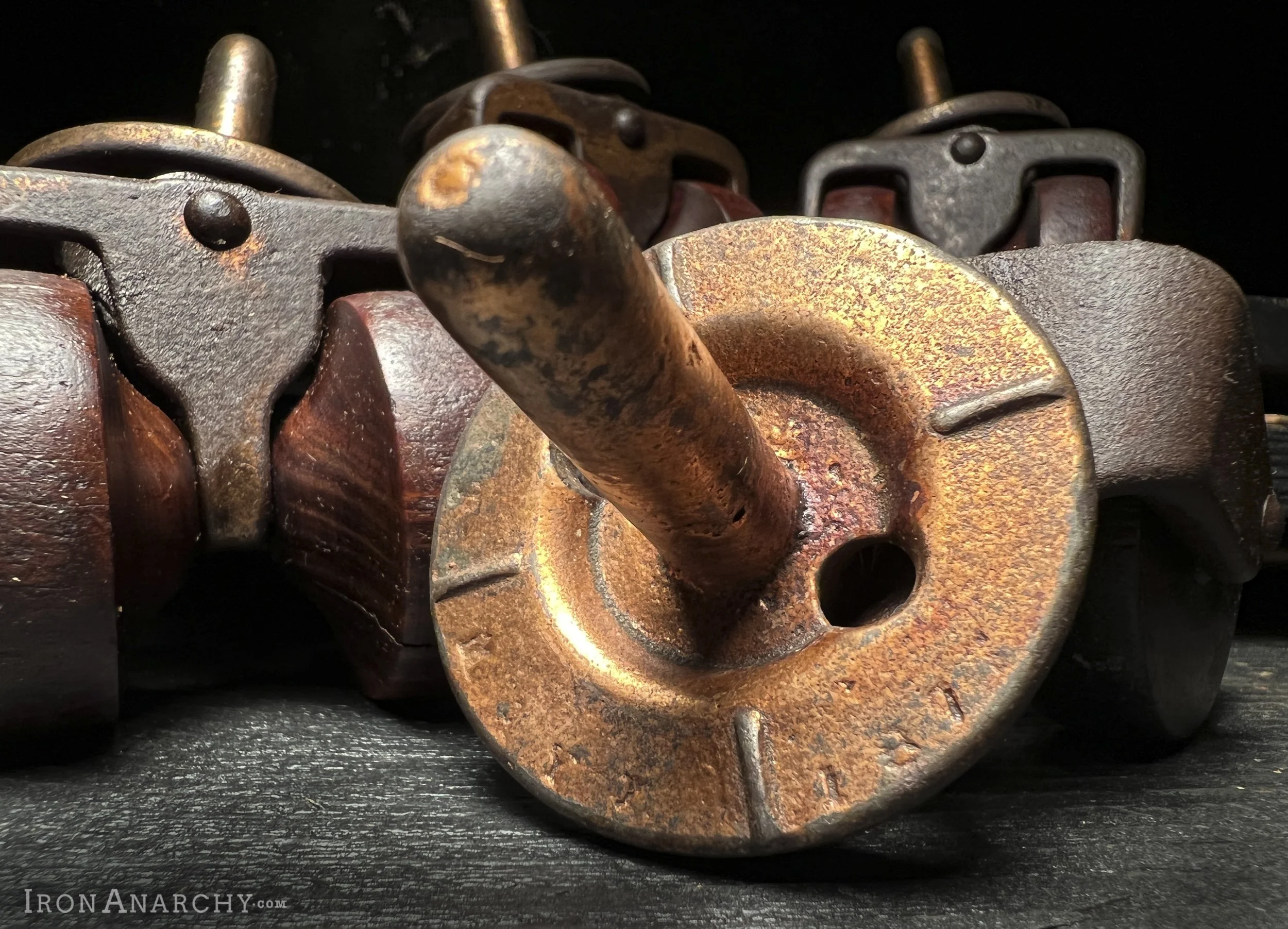 antique furniture casters, vintage furniture casters — Iron Anarchy