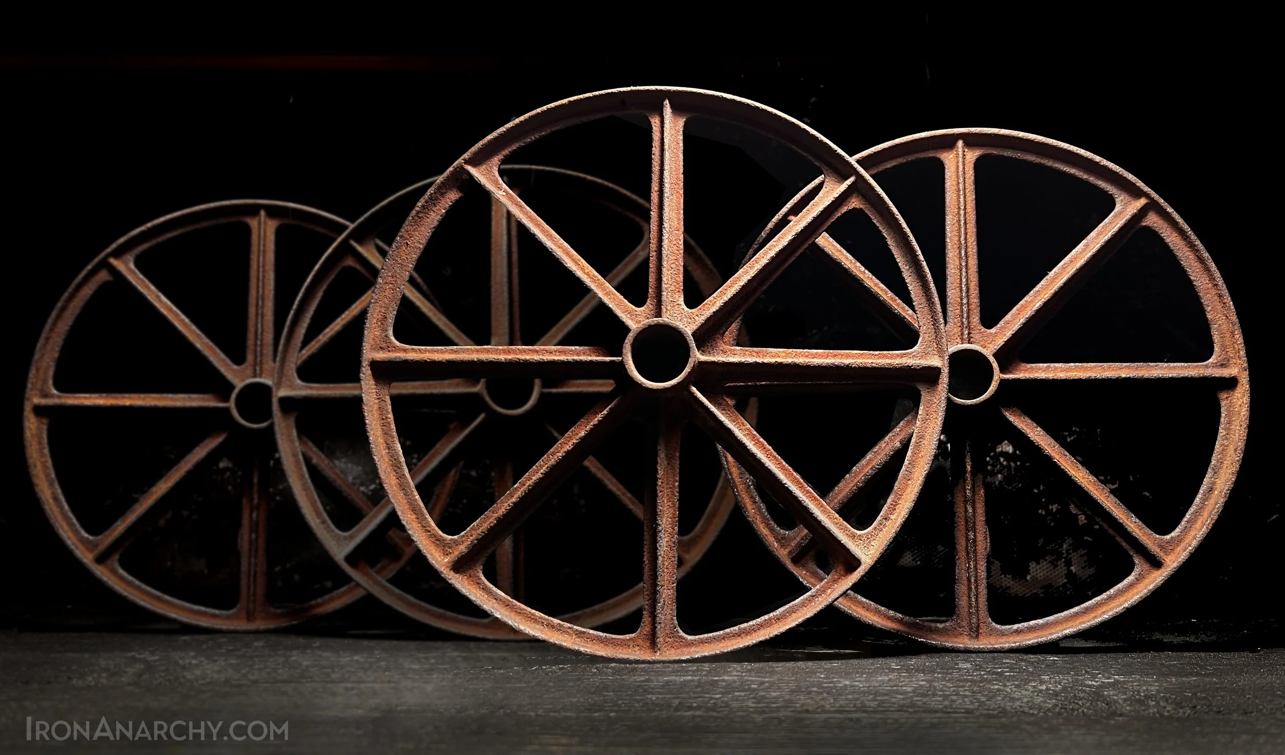 Shop antique and vintage industrial casters and wheels for furniture ...