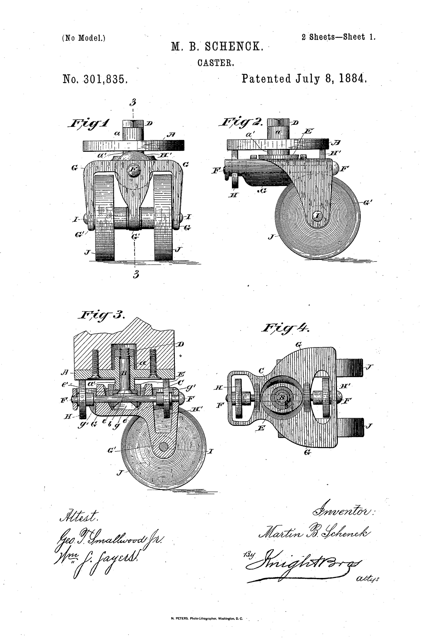 Shop for Antique and Vintage Furniture Casters — Iron Anarchy