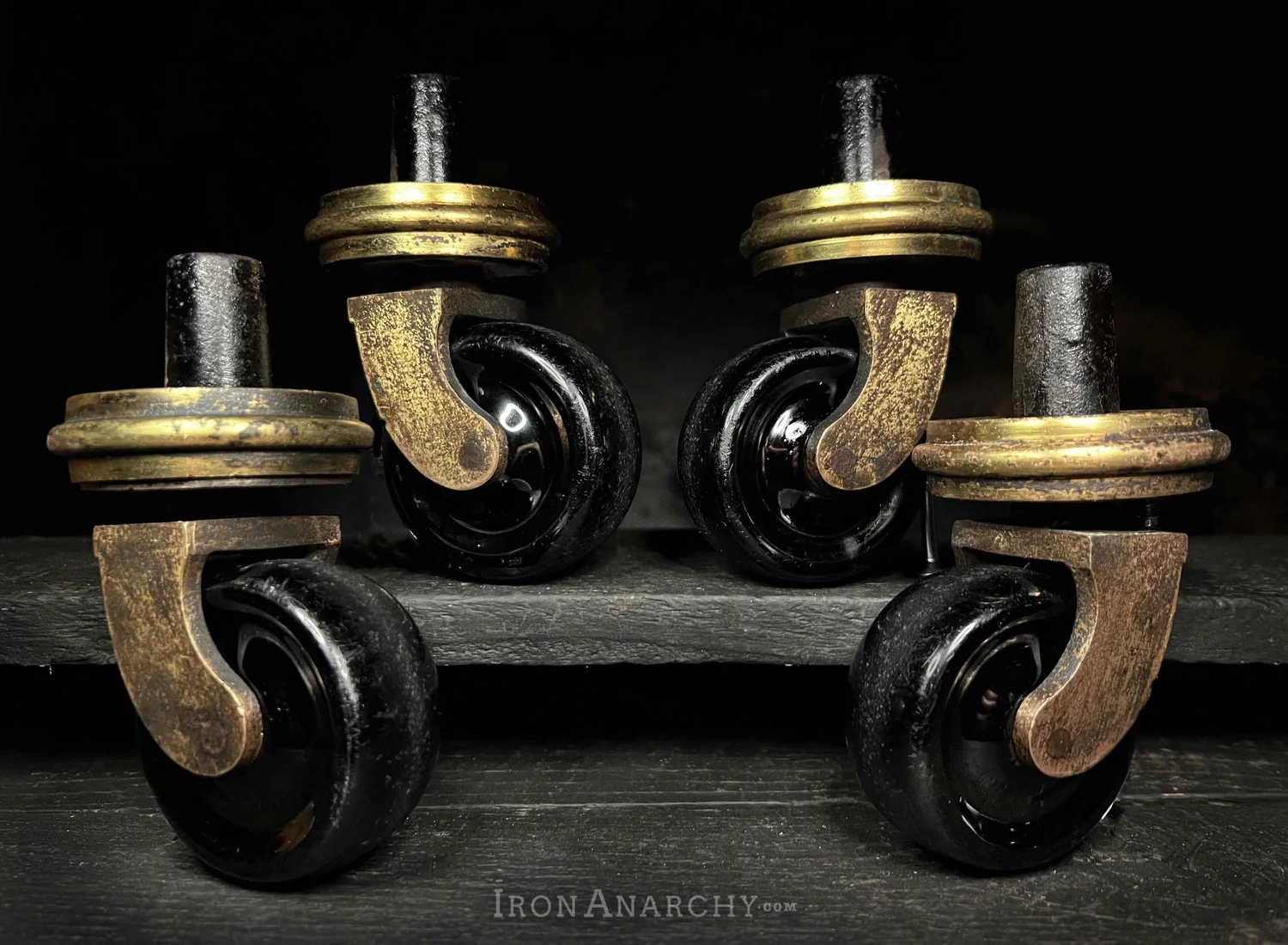 Shop for Antique and Vintage Furniture Casters — Iron Anarchy