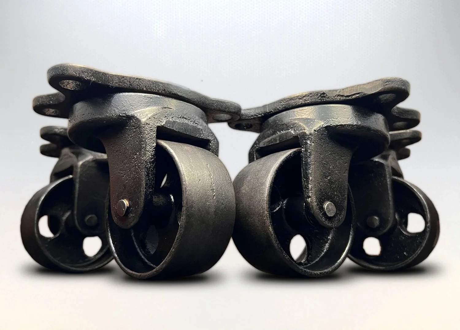 Shop antique and vintage industrial casters and wheels for furniture ...
