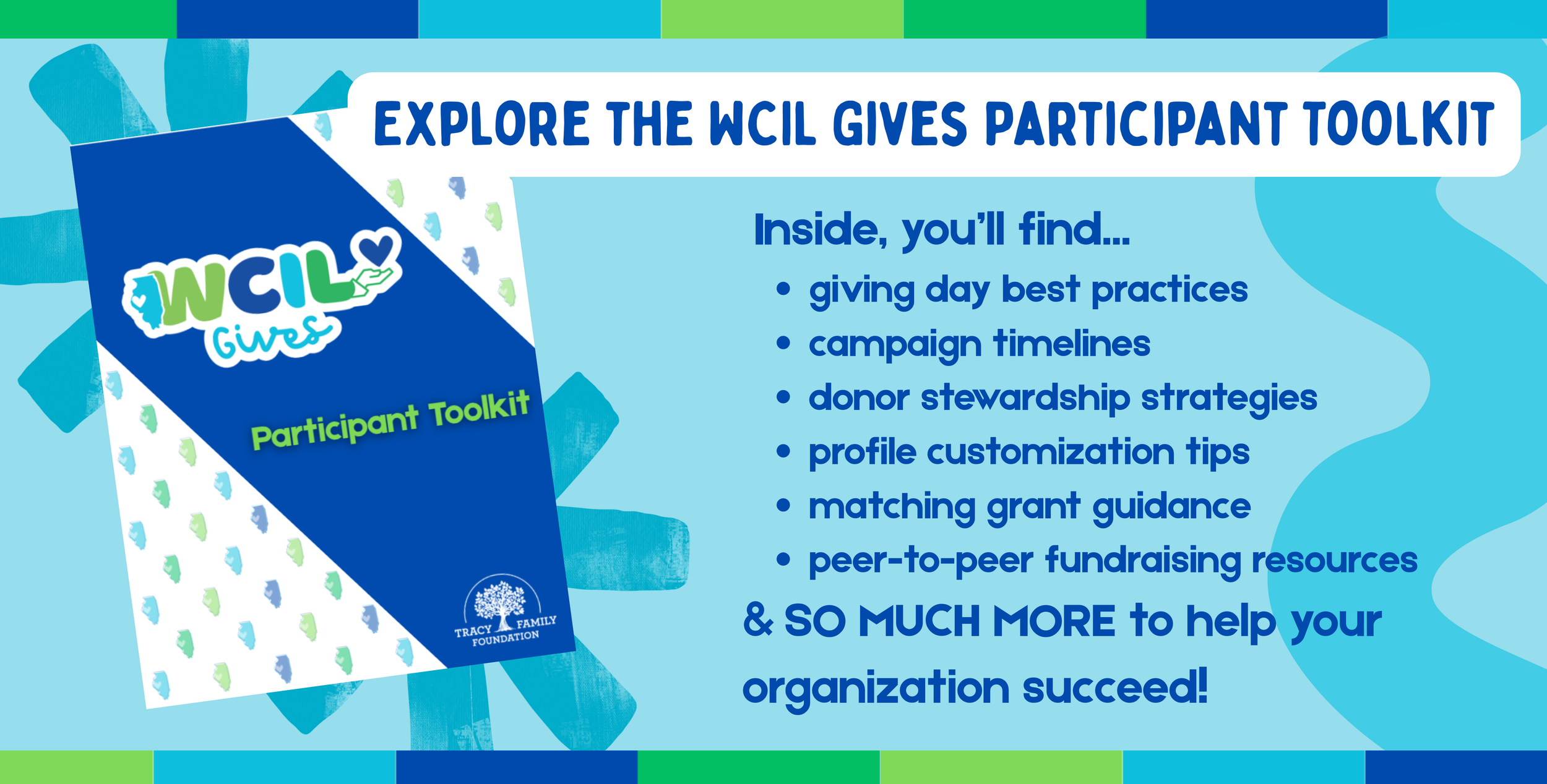 WCIL Gives Nonprofit Toolkit — Tracy Family Foundation
