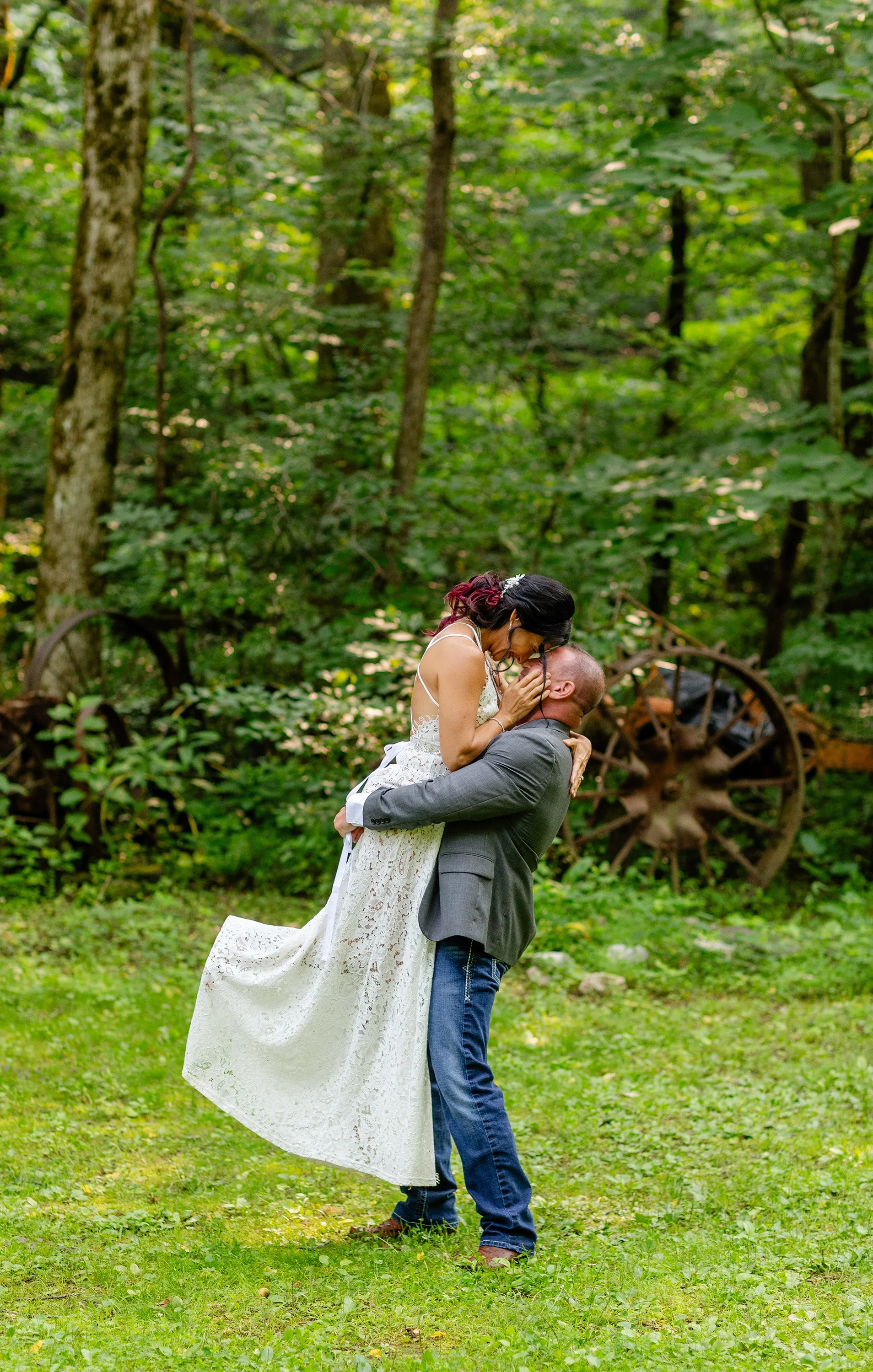 Carolynn and Steven's Gatlinburg Elopement at Ely's Mill