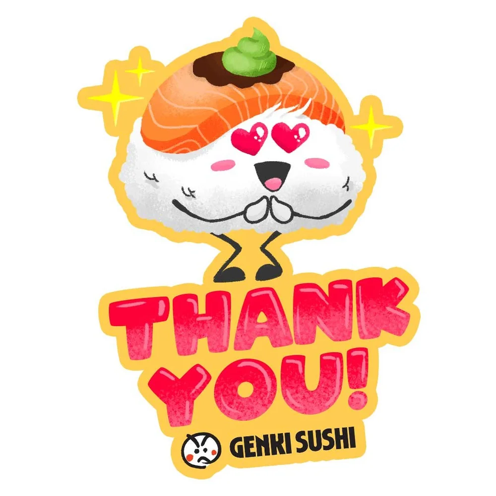 Genki Sushi Cartoon