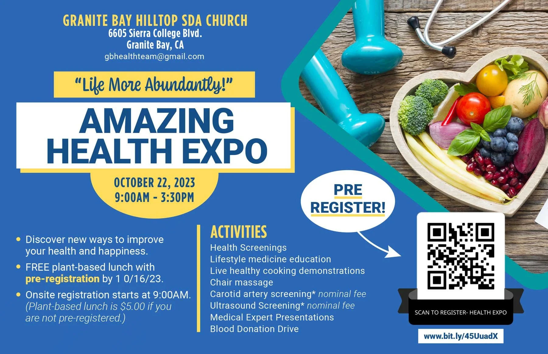 Health — Granite Bay Hilltop Seventh Day Adventist Church
