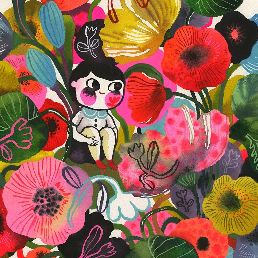 Hiding in Fantasy - Original — HELEN DARDIK