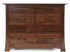 Clevenger Wide Eight drawer Chest — Evan Sturm Design