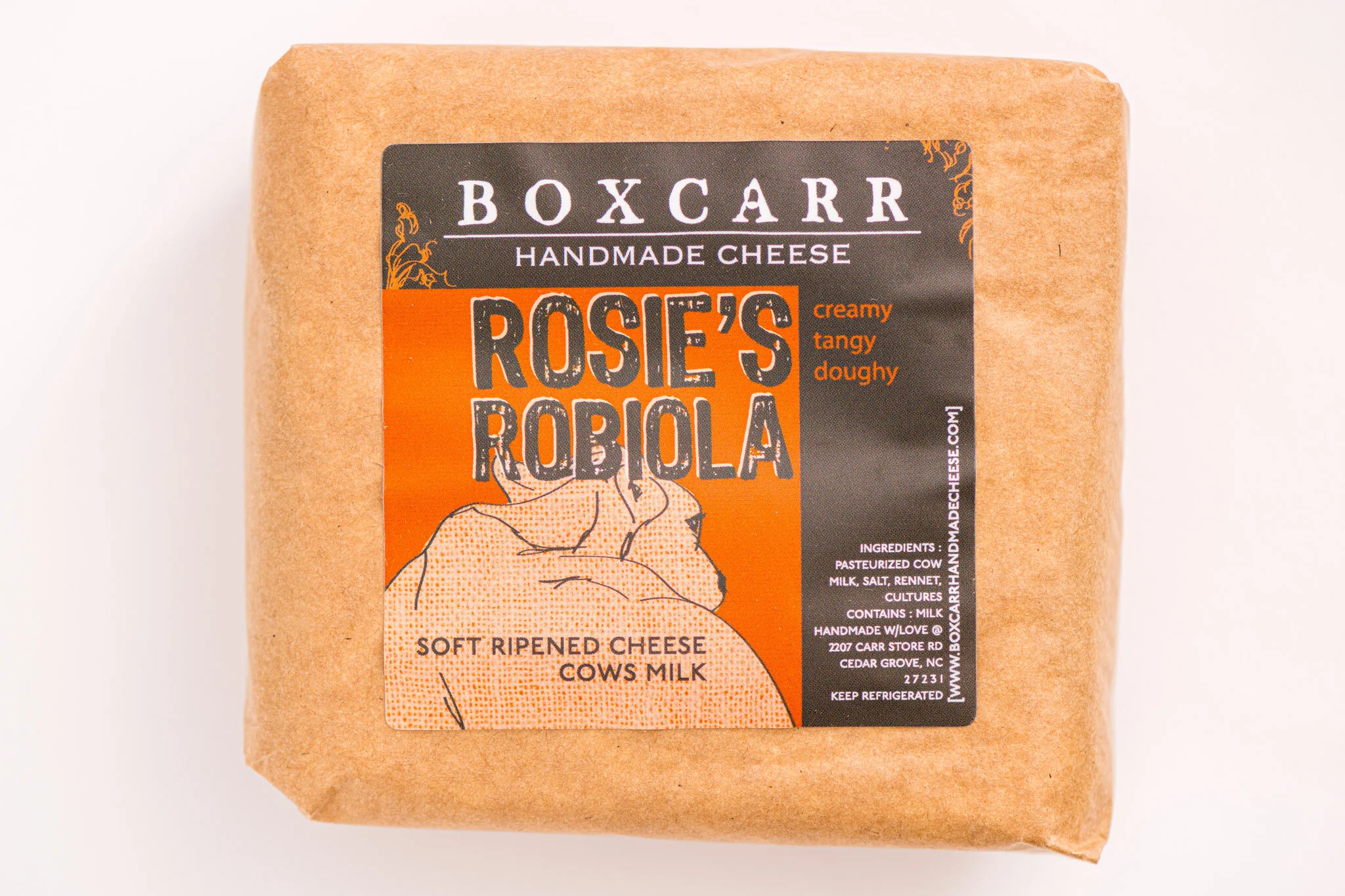 Rosie's Robiola — Boxcarr Handmade Cheese