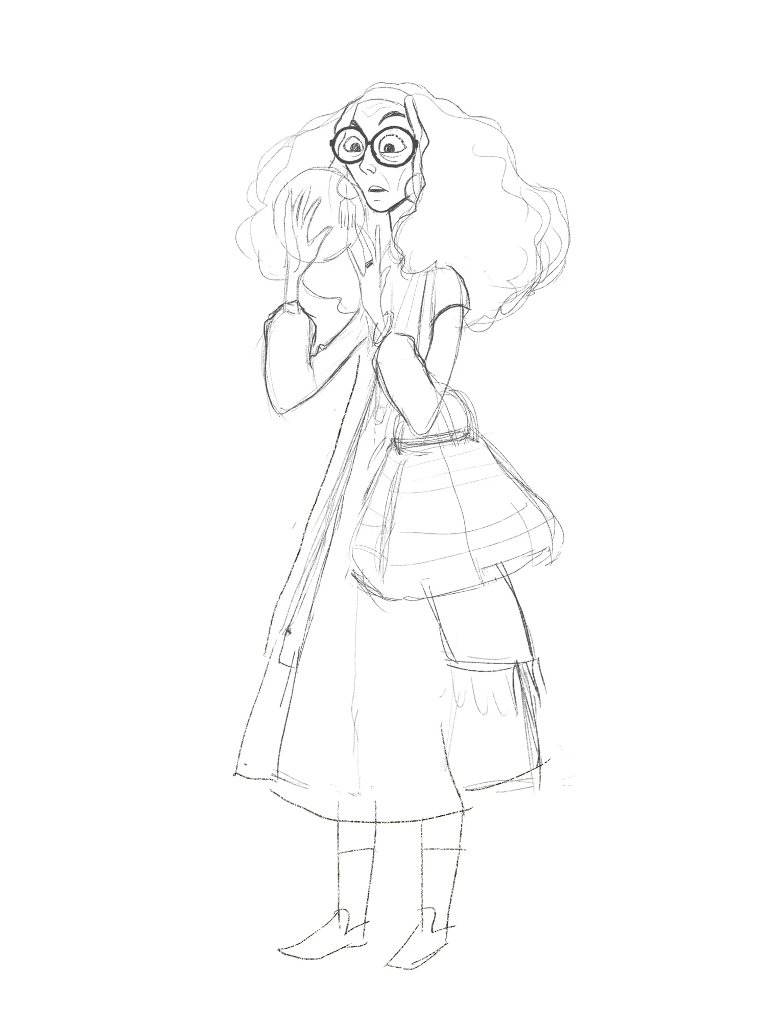 Sybill Trelawney Drawing