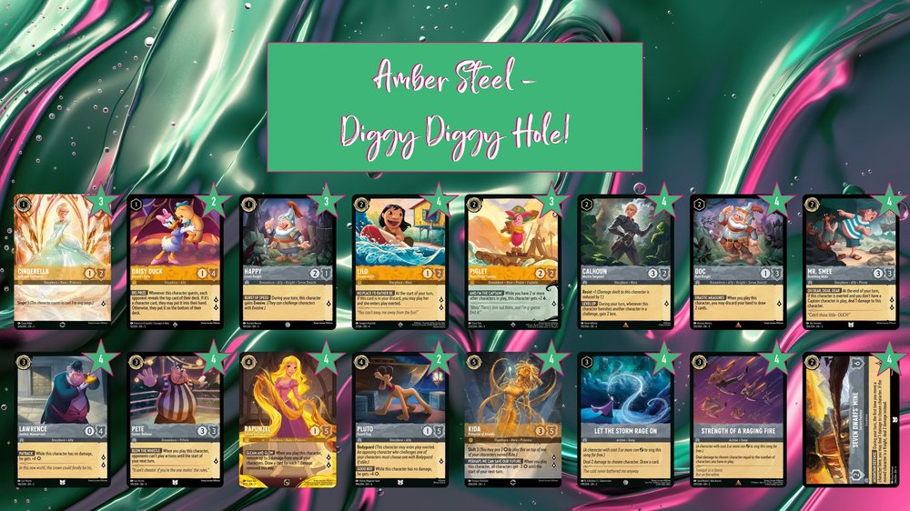 Deck Analysis: Diggy, Diggy Hole! — The Deck Box