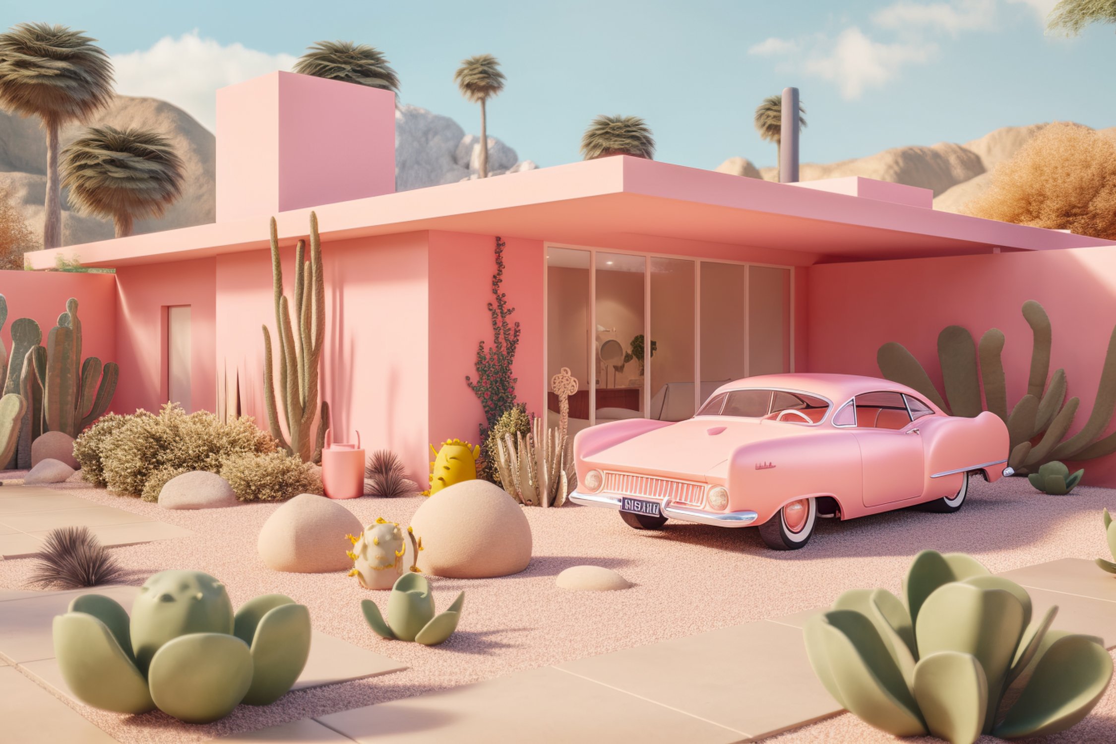 Palm Springs Digital Fantasies — Kate Ballis | Melbourne Fine Art ...