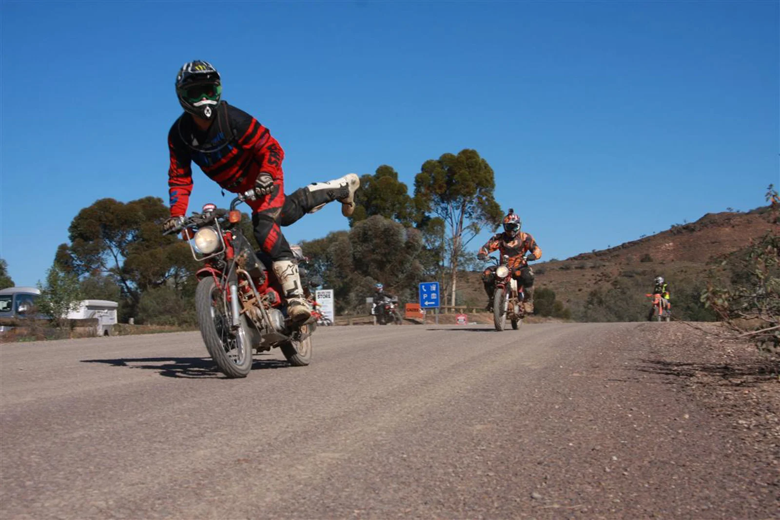 2014 — Apex Outback Postie Bike Ride