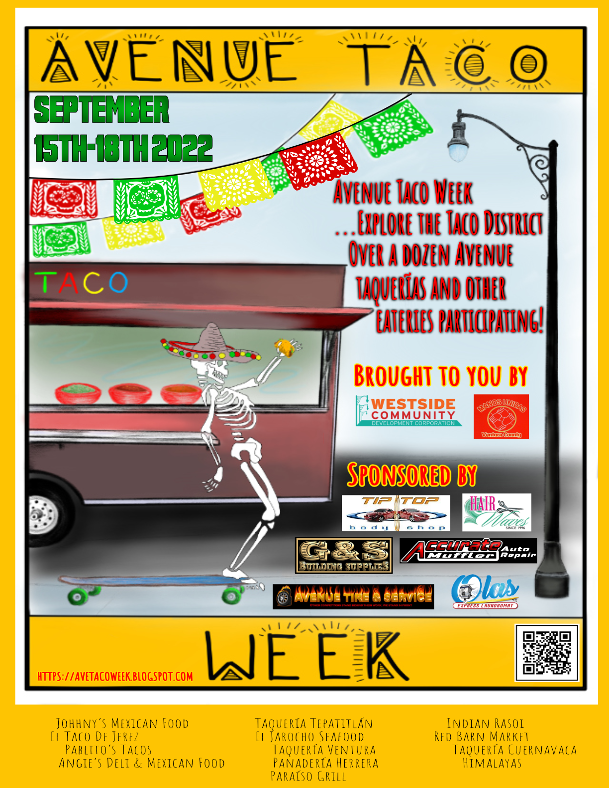 Taco Week 2022 — Westside Community Council - Ventura