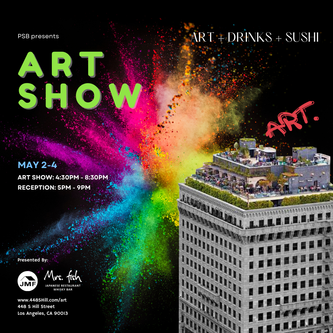 PSB Monthly Art Show and complementary reception at Mrs. Fish Japanese ...