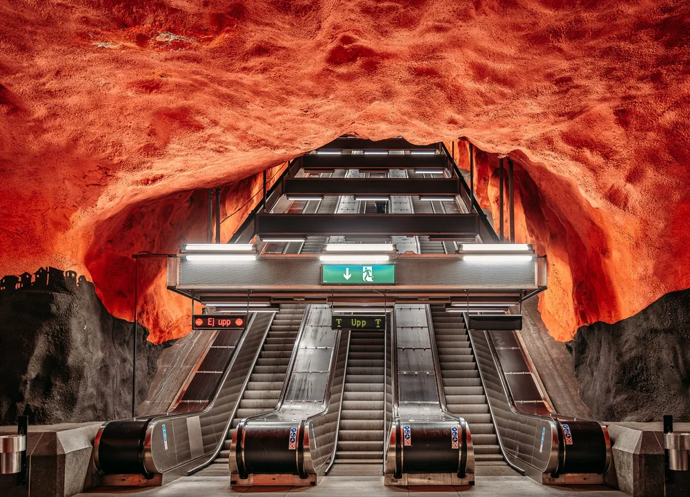 Stockholm subway - a true work of art! — rolandsteffen.com