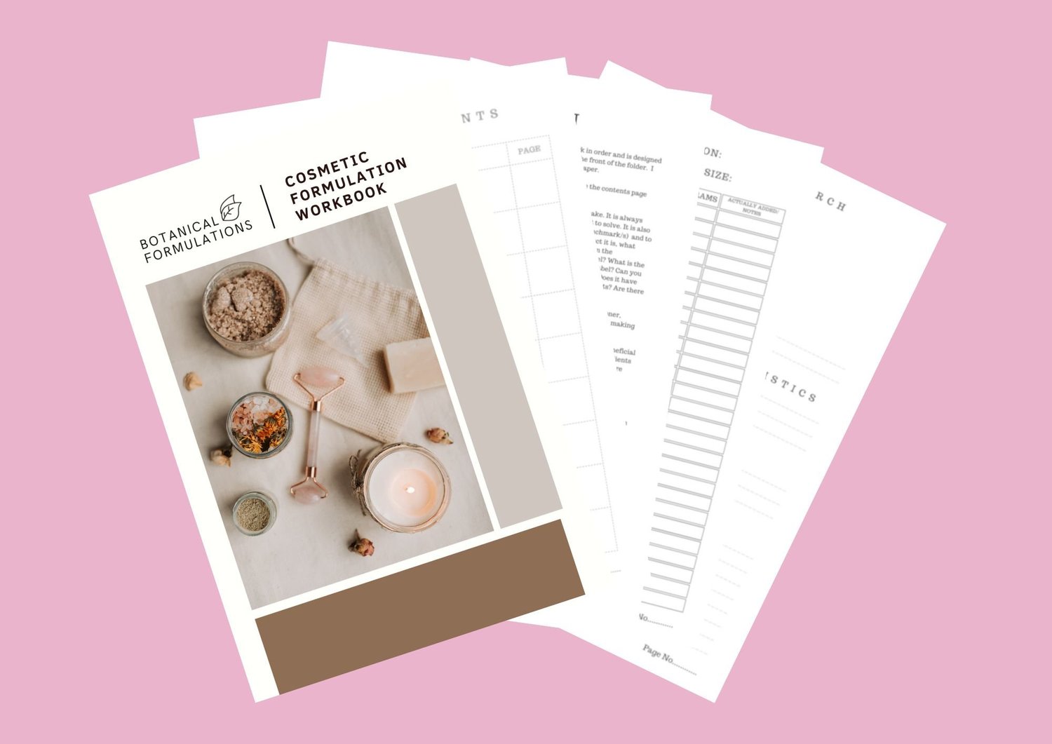 Cosmetic Formulating Workbook — Botanical Formulations
