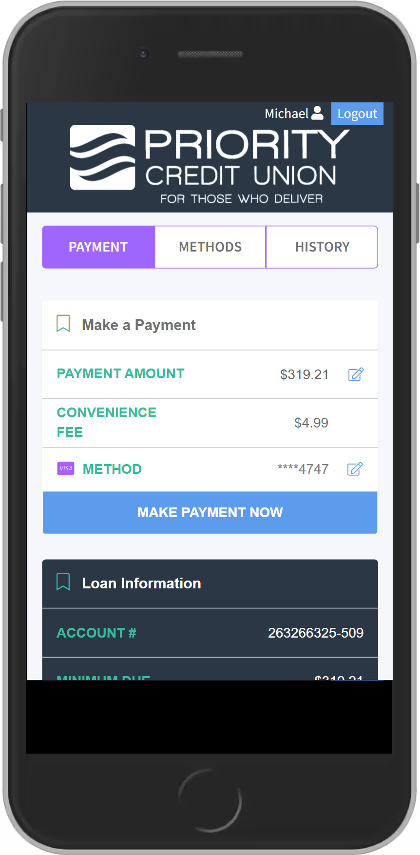 Loan Payment | Priority Credit Union