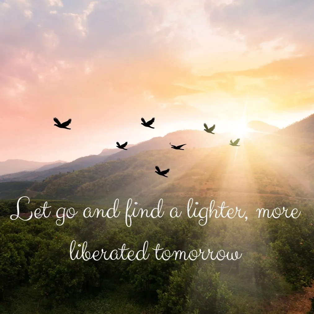 Stop Clinging To Those Thoughts and Things and Let Go — sue andersen yoga