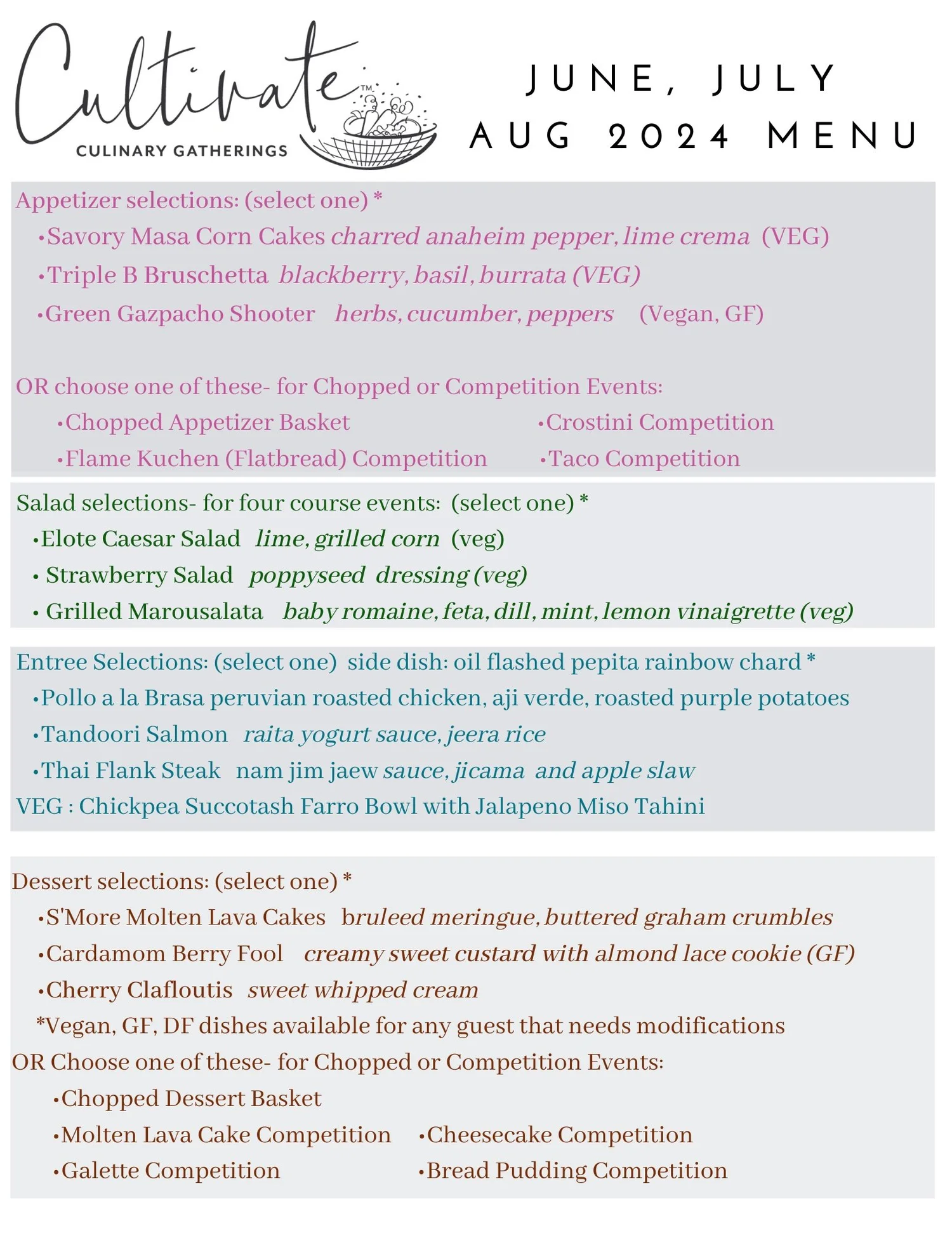 Private Events & Team Buildings — Cultivate