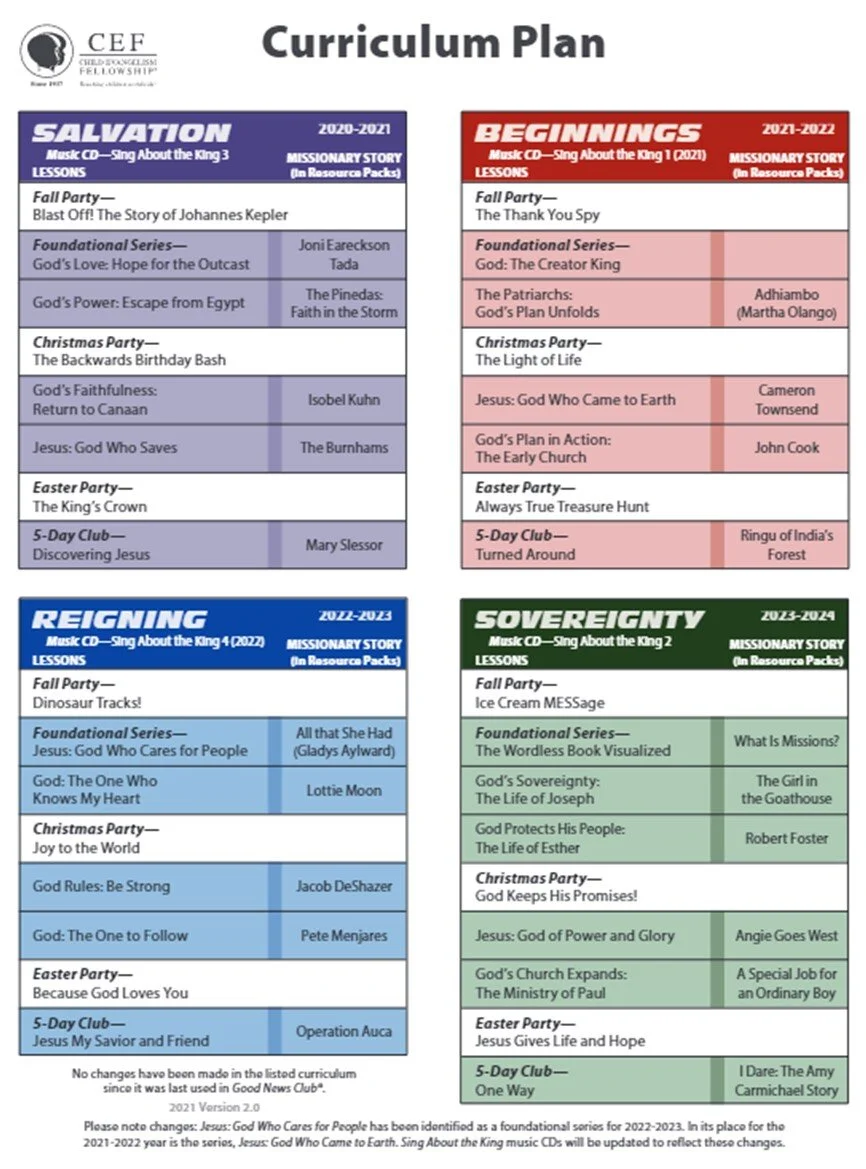 Good News Club® — CEF of North Alabama