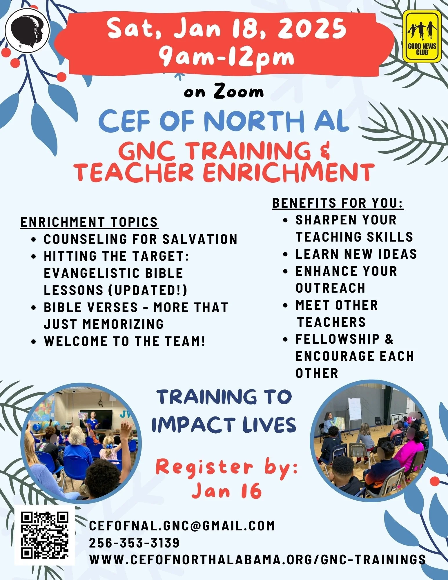 Training — CEF of North Alabama
