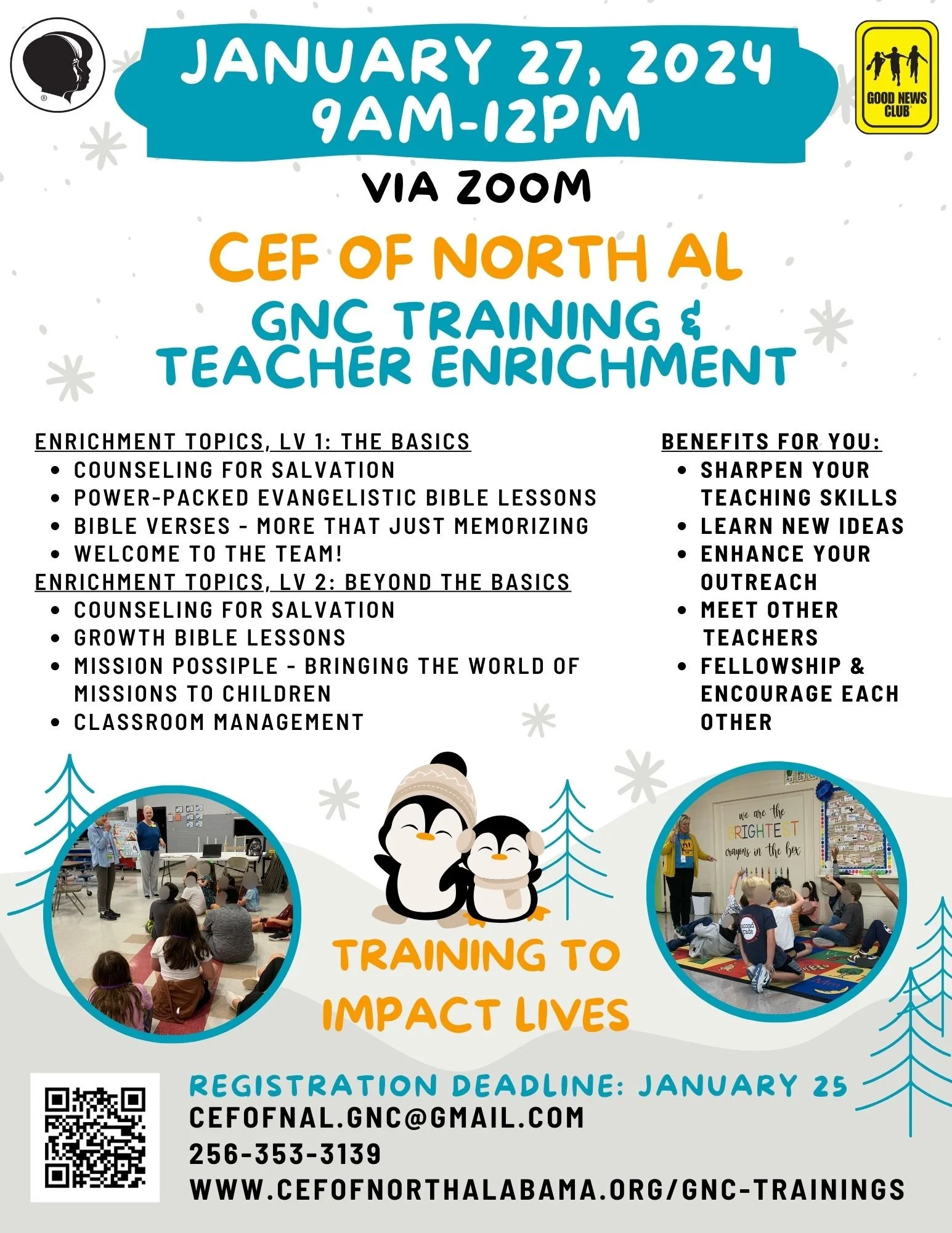 Training — CEF of North Alabama