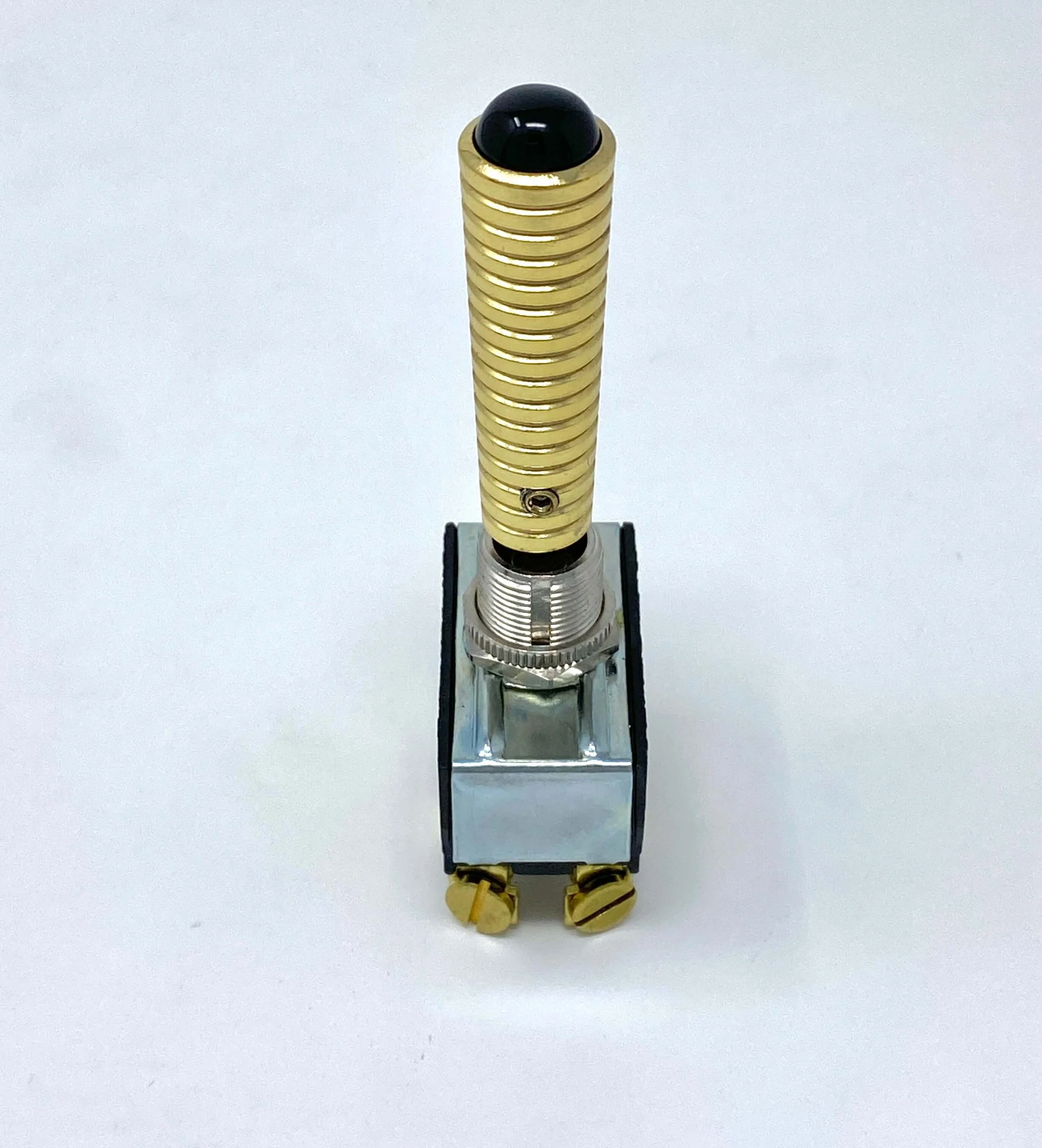 Ribbed Gold Toggle Switch Extension With Gemstone / Diamond / Logo ...