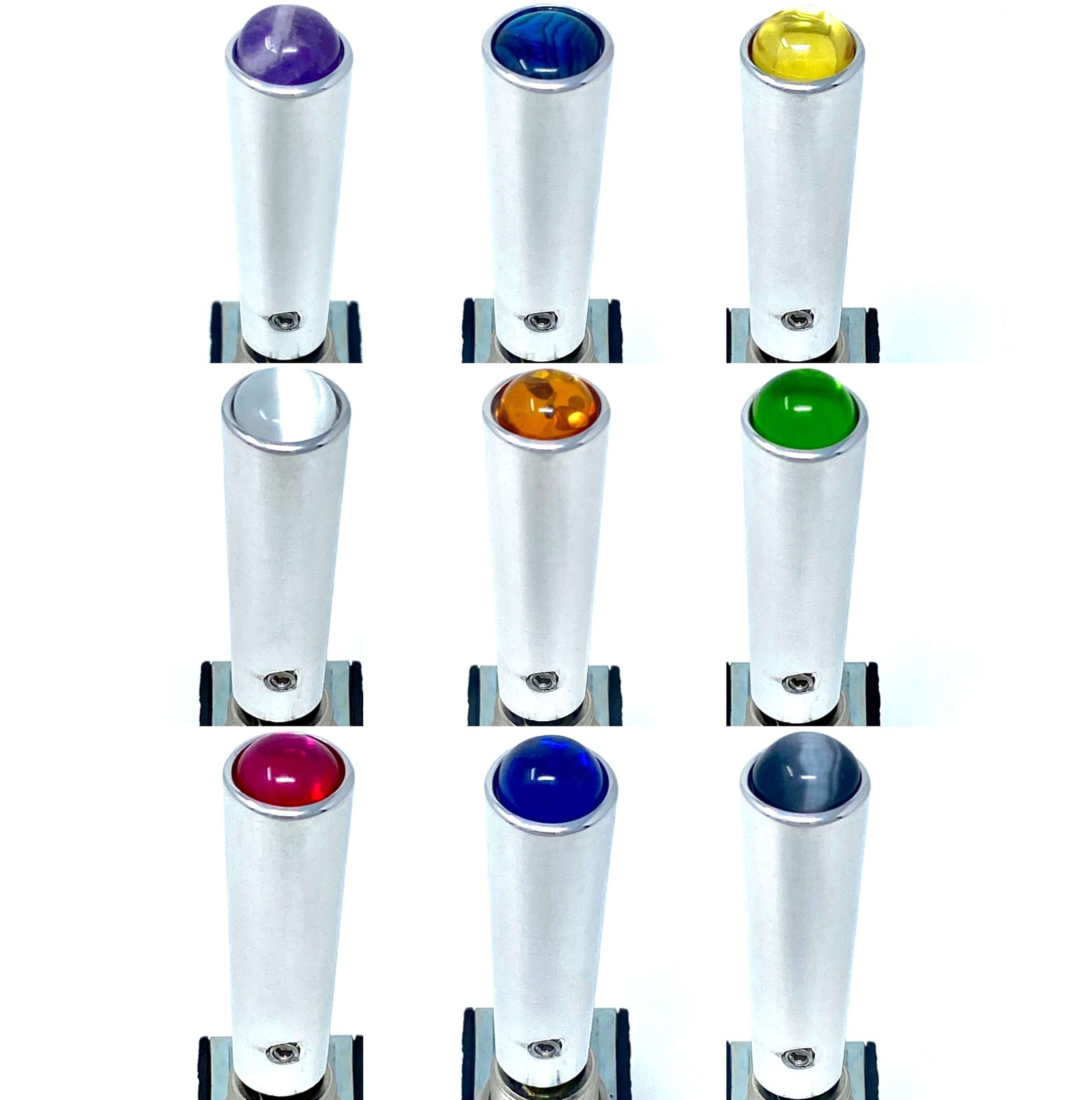 Polished Ribbed Toggle Switch Extension With Any Gemstone / Diamond ... Polished Ribbed Toggle Switch Extension With Any Gemstone / Diamond ...