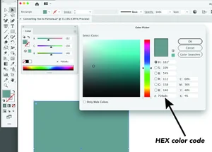 Working with HEX Colors — The Textile Eye
