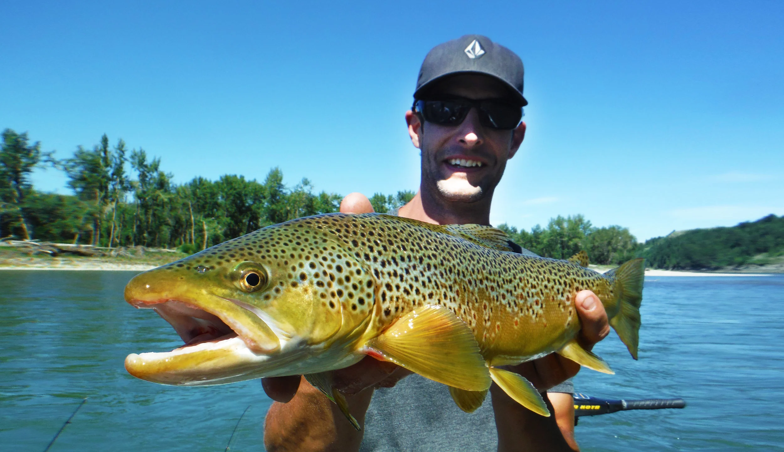 Canmore Fishing Adventures – boat trips on the Bow River from Banff to ...