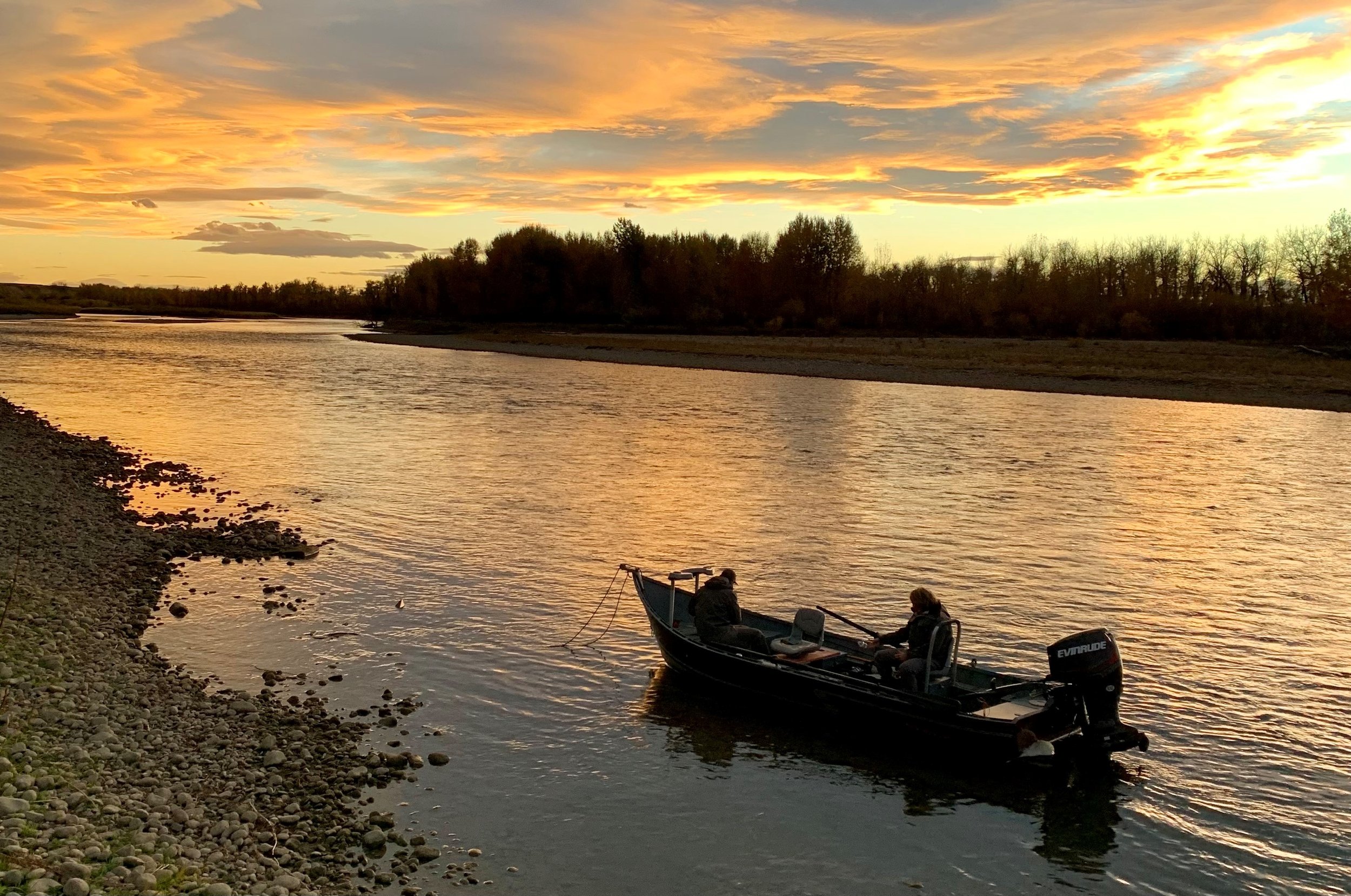Canmore Fishing Adventures – boat trips on the Bow River from Banff to ...