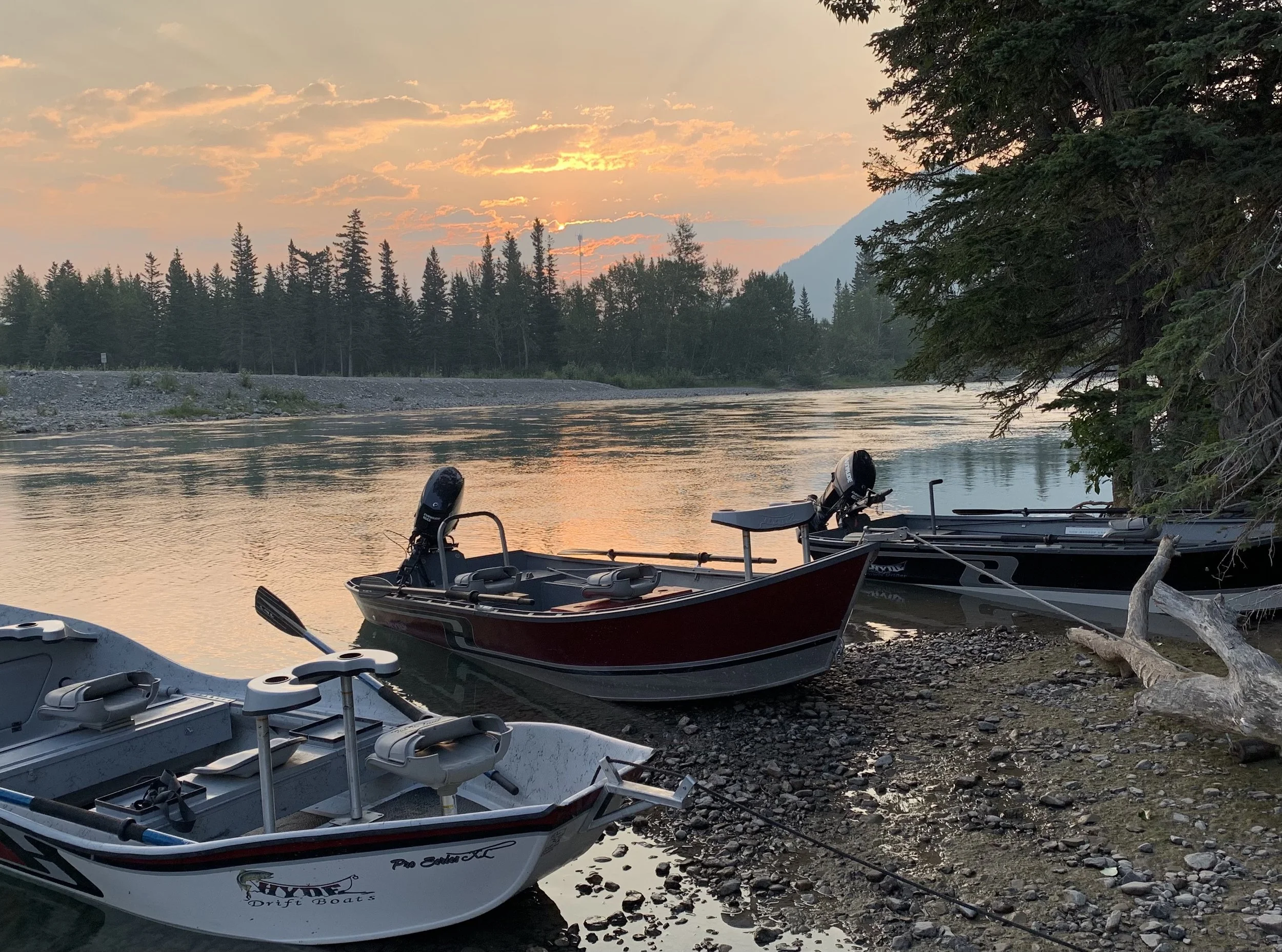 Canmore Fishing Adventures – boat trips on the Bow River from Banff to ...