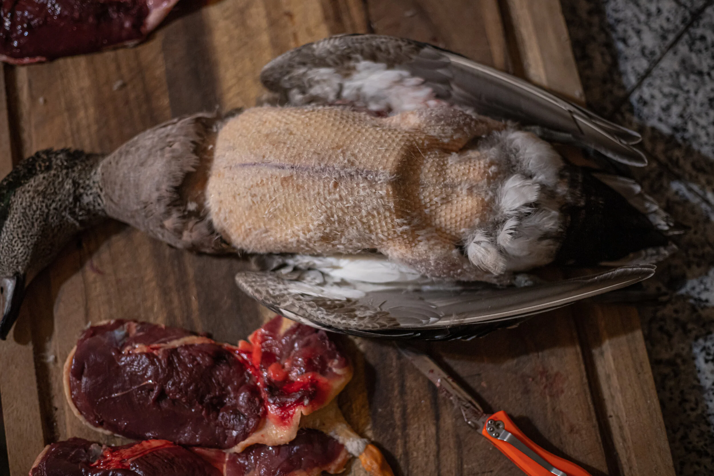 Aging/Hanging Ducks - Split Reed