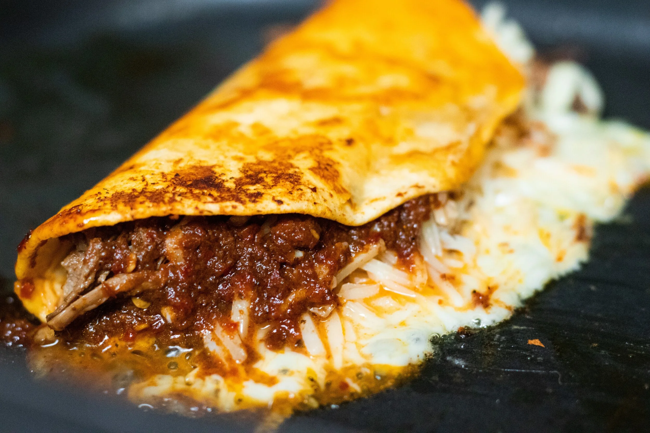 Slow Cooker Goose Birria Tacos - Split Reed