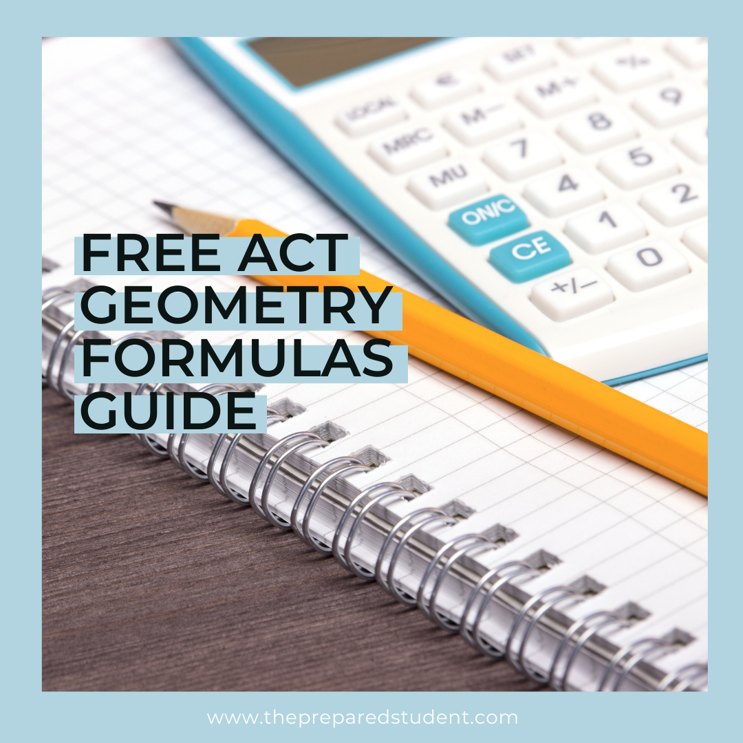 ACT Math Prep: The Geometry Equations You’re Going to Want to Have ...