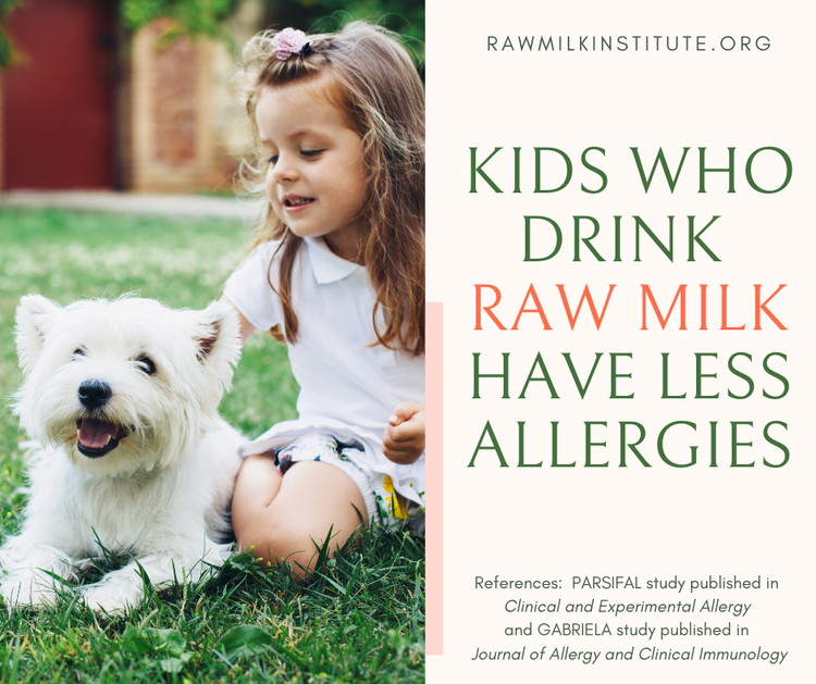 Allergies and Raw Milk — Raw Milk Institute