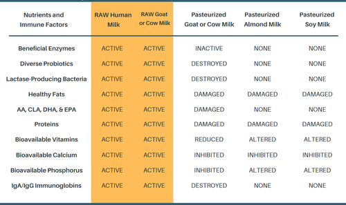Two Types of Raw Milk — Raw Milk Institute
