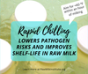 Rapid Chilling of Raw Milk Lowers Pathogen Risks and Improves Shelf ...