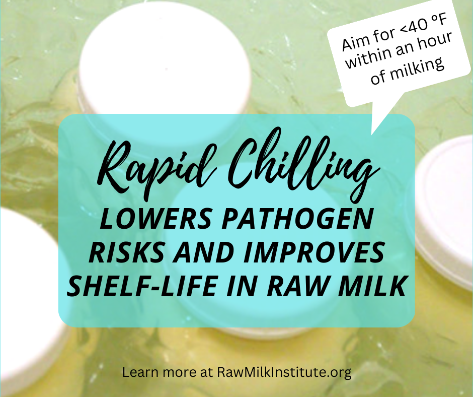 Rapid Chilling of Raw Milk Lowers Pathogen Risks and Improves Shelf ...