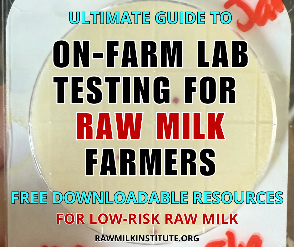 On-Farm Lab Testing for Raw Milk Farmers — Raw Milk Institute