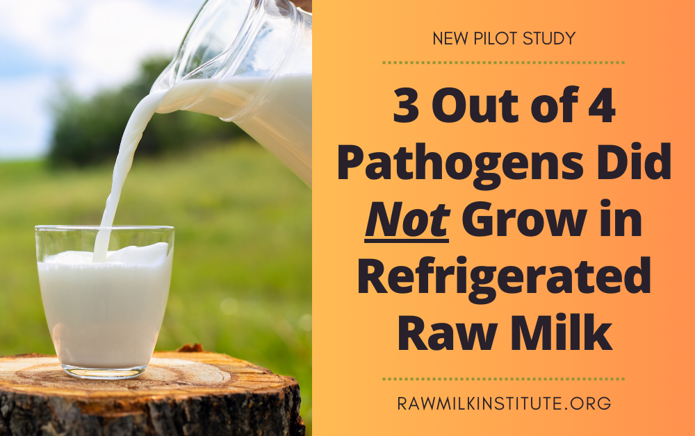 NEW Raw Milk Research: Suppression of Pathogens in Properly ...