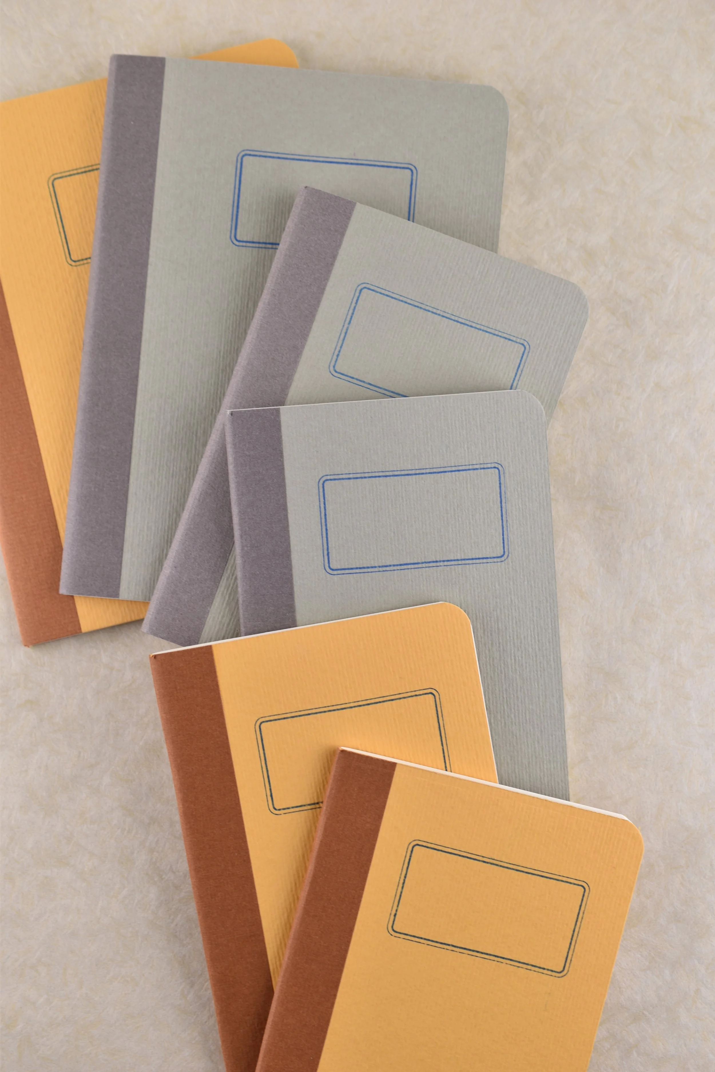 hand stitched notebook by kata golda — rock paper scissors