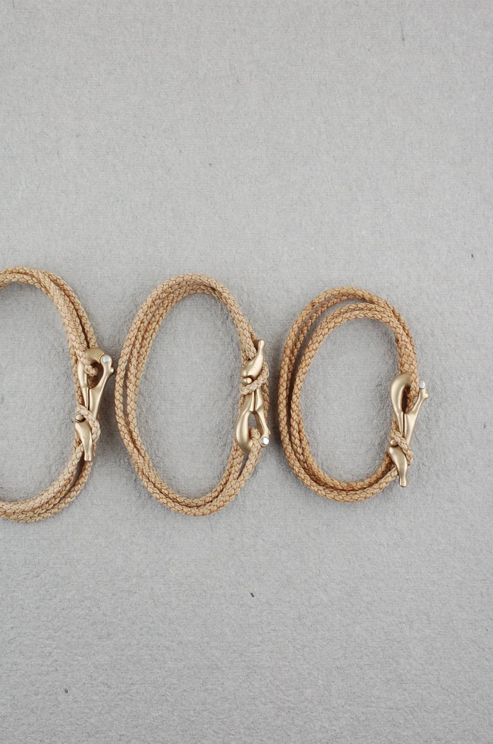 cat bates sister clasp bracelet — rock paper scissors