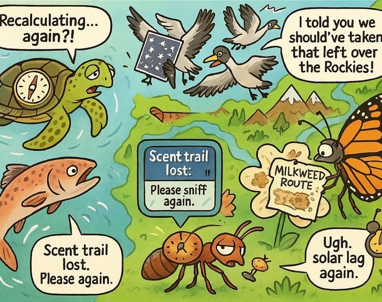 Nature's GPS: How Animals Use Spatial Biases to Navigate Their World ...