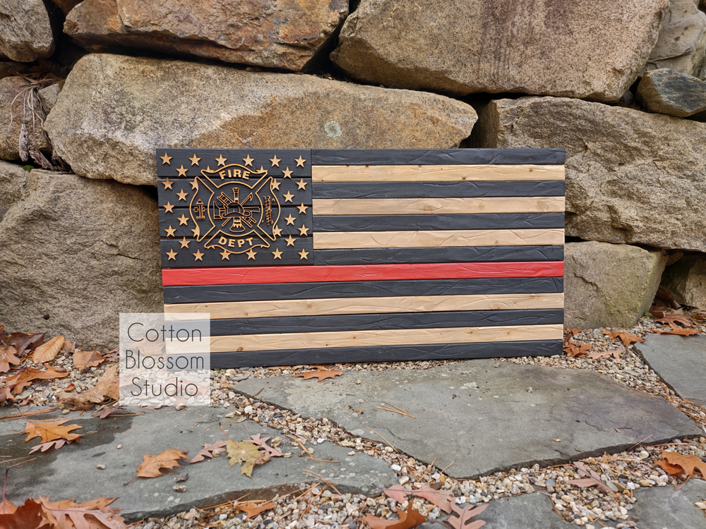 Wooden Flag Signs