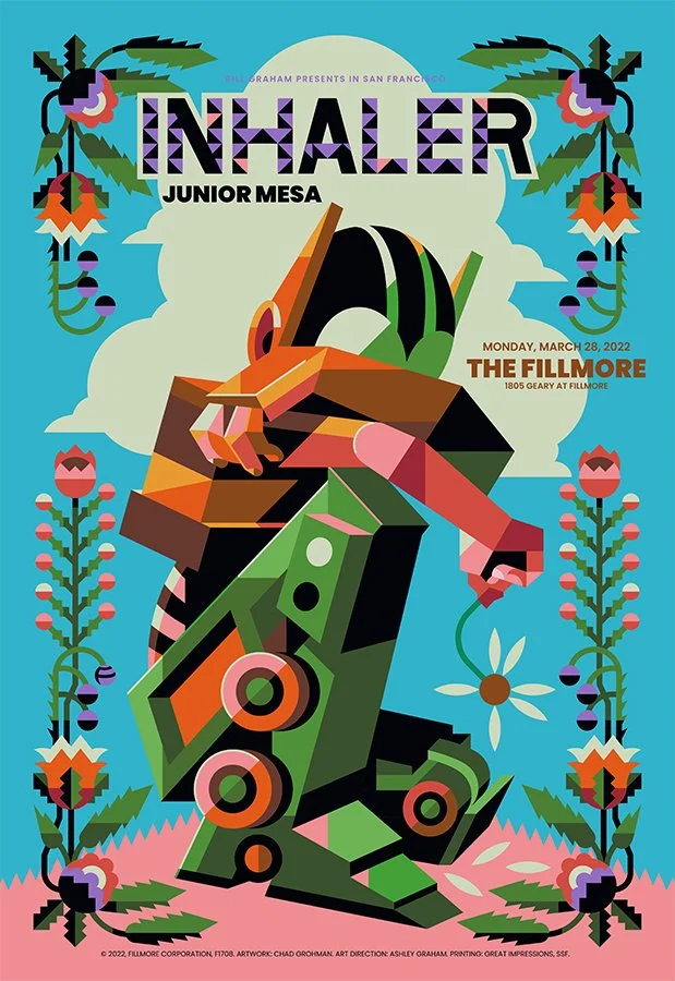 Fillmore Posters — Chad Grohman Illustration