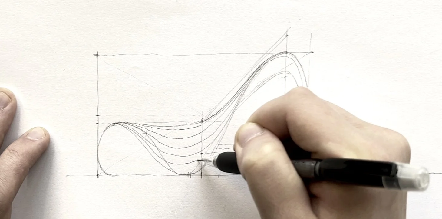 How To Draw Heydar Aliyev Center In 5 Steps — Sketch Like an Architect