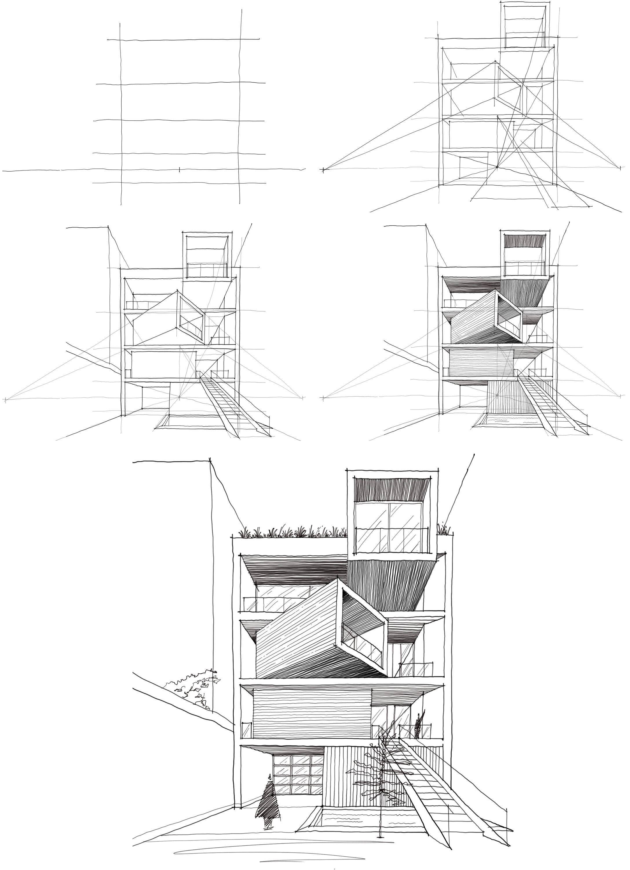 Draw Like An Artist 100 Buildings And Architectural Forms — Sketch Like An Architect